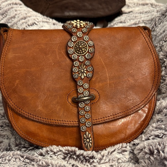 Campomaggi | Bags | Campomaggi Tan Leather Crossbody Bag With ...